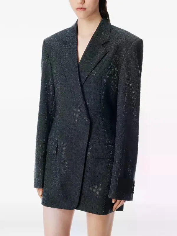 Alexander Wang Fitted Blazer Wool Mini Dress