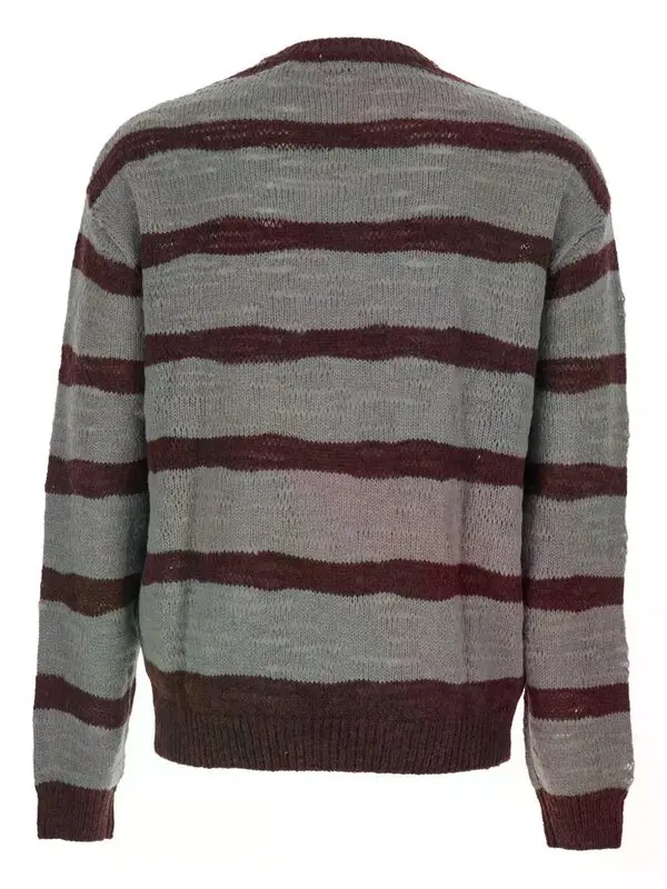 COOR Striped Crew-neck Sweater