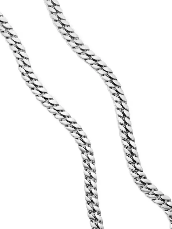 David Yurman Sterling Curb Chain Necklace