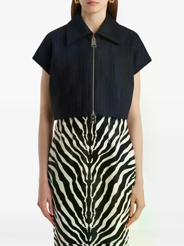 Khaite Robin Zipped Shirt