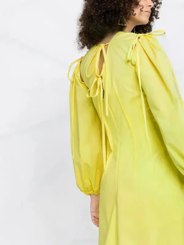 MSGM A-line Dress - Yellow