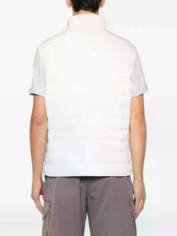 Brunello Cucinelli Zip-pocket Gilet - White