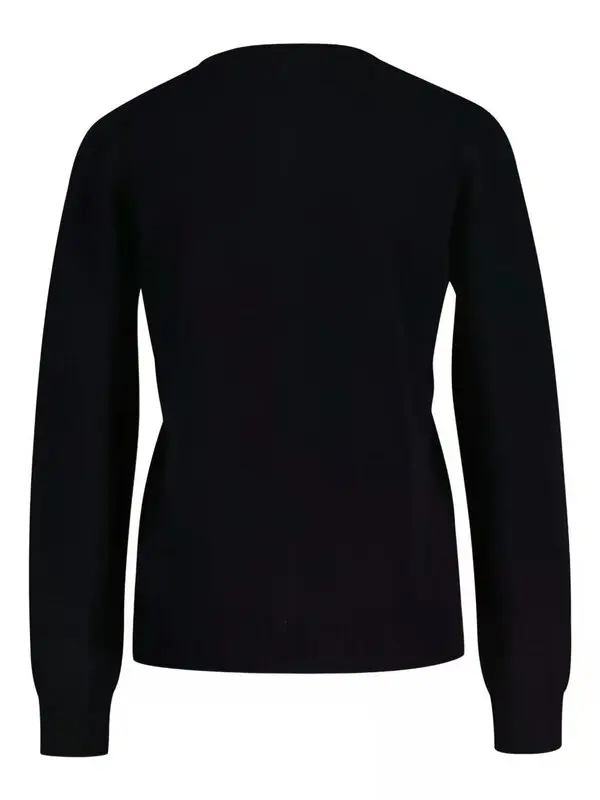 Gant Lambswool Knitted Cardigan - Blue