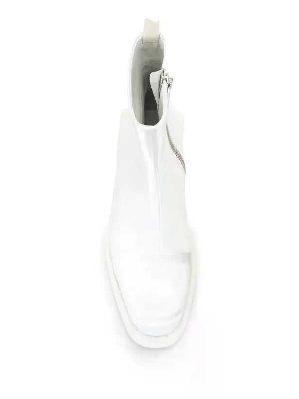 MAISON MARGIELA Satin Ankle Boots