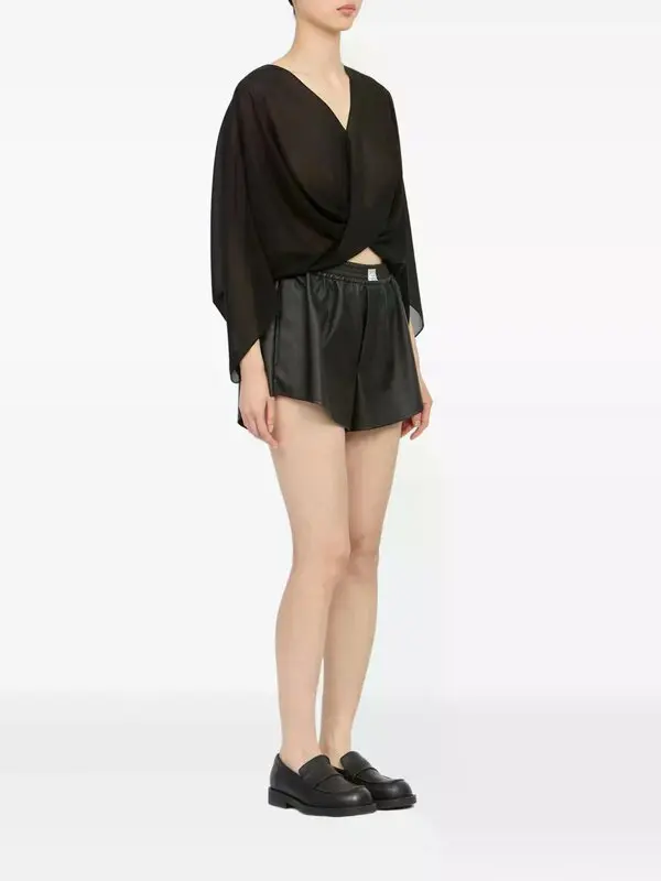 MAISON MARGIELA Draped V-neck Top