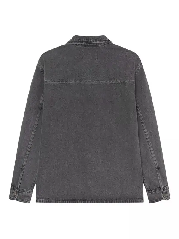 LES DEUX Cotton Denim Shirt