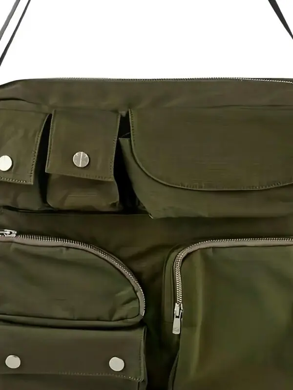 FFFPOSTALSERVICE Messenger Bag With Multiple Pockets - Green