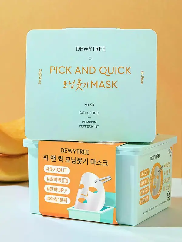 DEWYTREE Pick And Quick De-puff Morning Mask