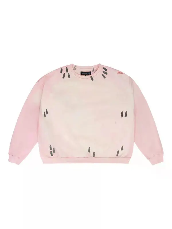 WHO DECIDES WAR Hardware-details Crew-neck Sweatshirt