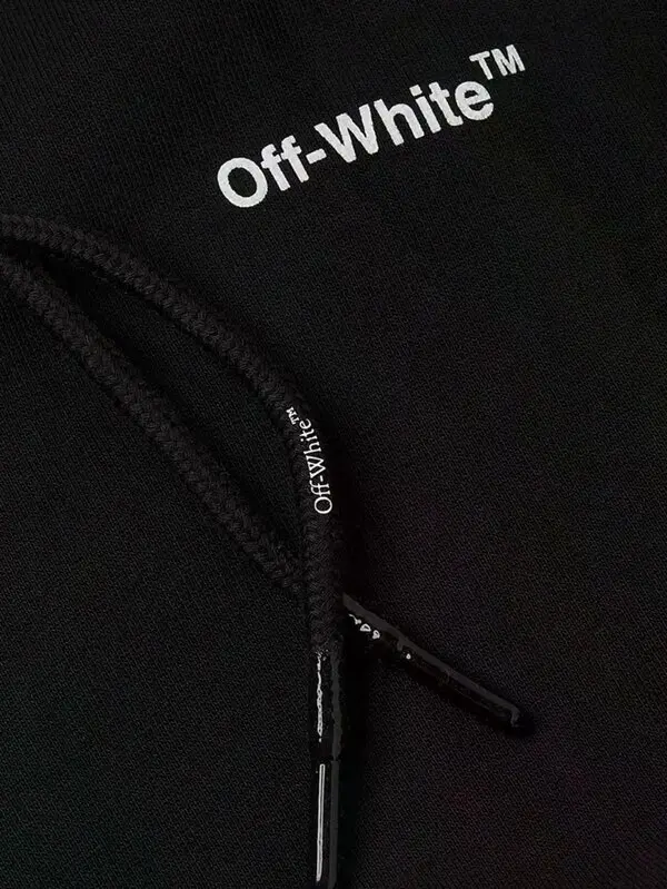 Off-White Diagonal Stripes Logo Hoodie