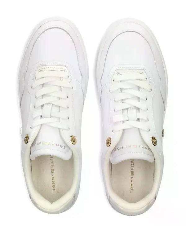 Tommy Hilfiger Leather Lace-up Sneakers