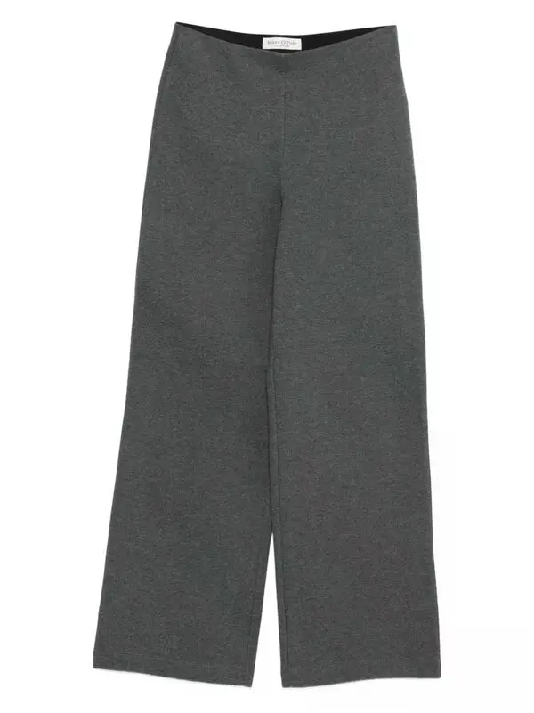 Marc O'polo Wide-leg Trousers - Grey