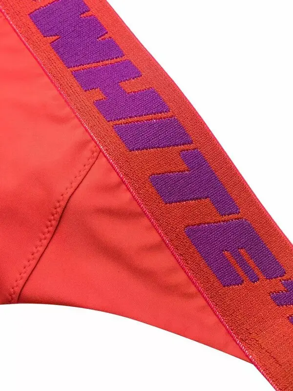 Off-White Logo-band Bikini Set