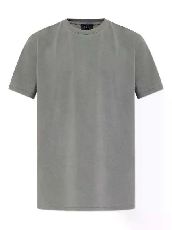 A.p.c. Crew Neck T-shirt - Grey