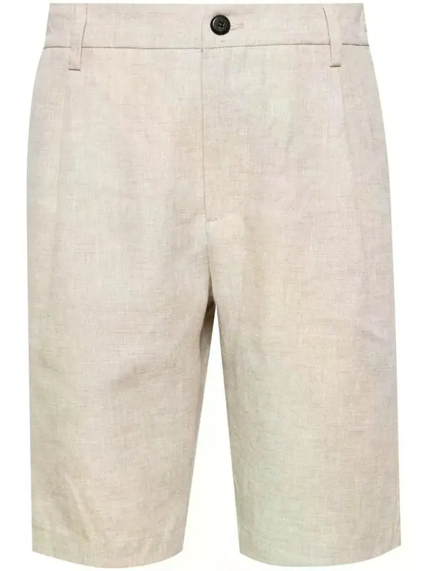 Eleventy Linen Bermuda Shorts
