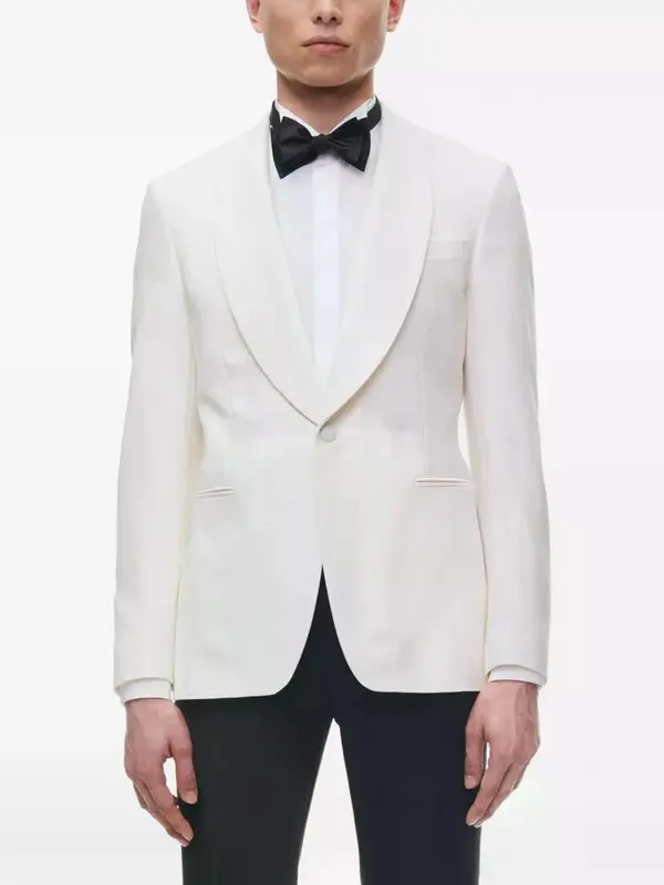 FURSAC Shawl-collar Single-breasted Suit Jacket