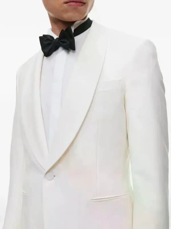 FURSAC Shawl-collar Single-breasted Suit Jacket