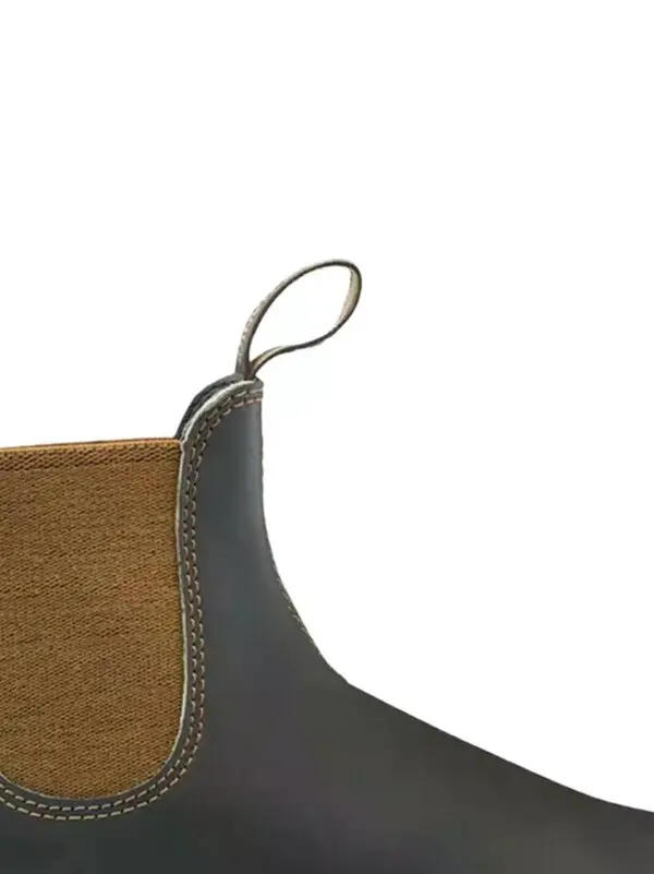 Blundstone Originals Pull-tab Leather Boots - Grey