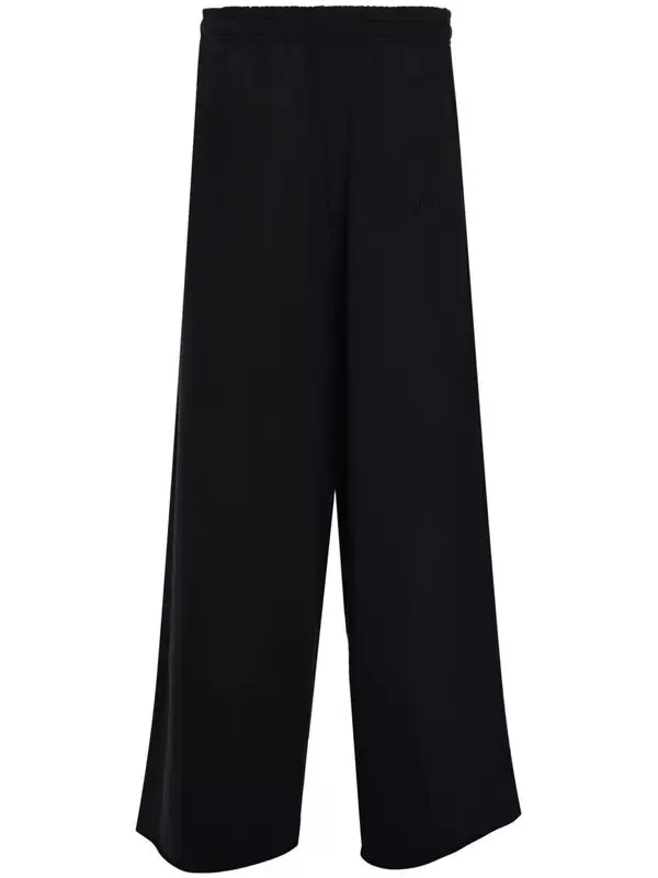Vetements Wide-leg Sweatpants - Black