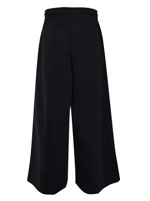 Vetements Wide-leg Sweatpants - Black