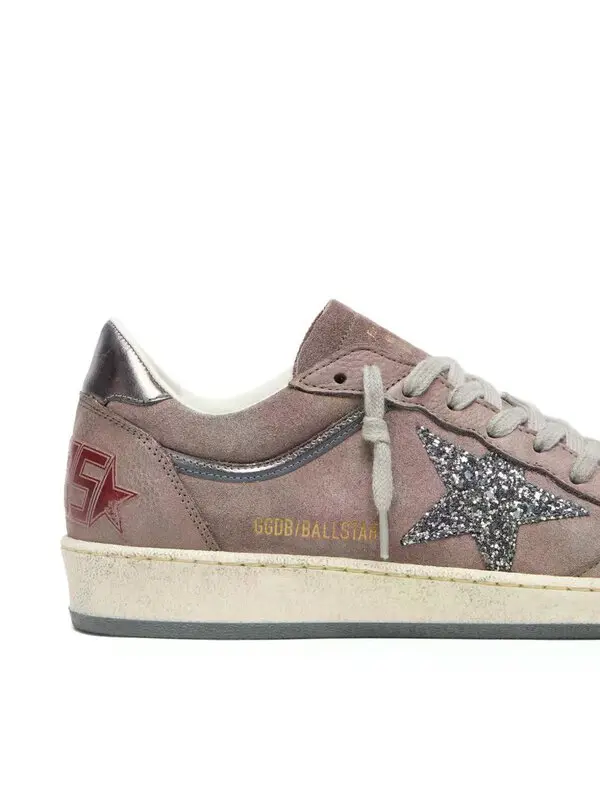 GOLDEN GOOSE Ball Star Sneakers With Glitter Star