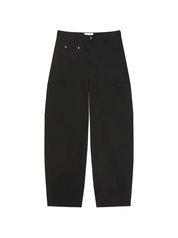 Givenchy Cotton Cargo Trousers - Black