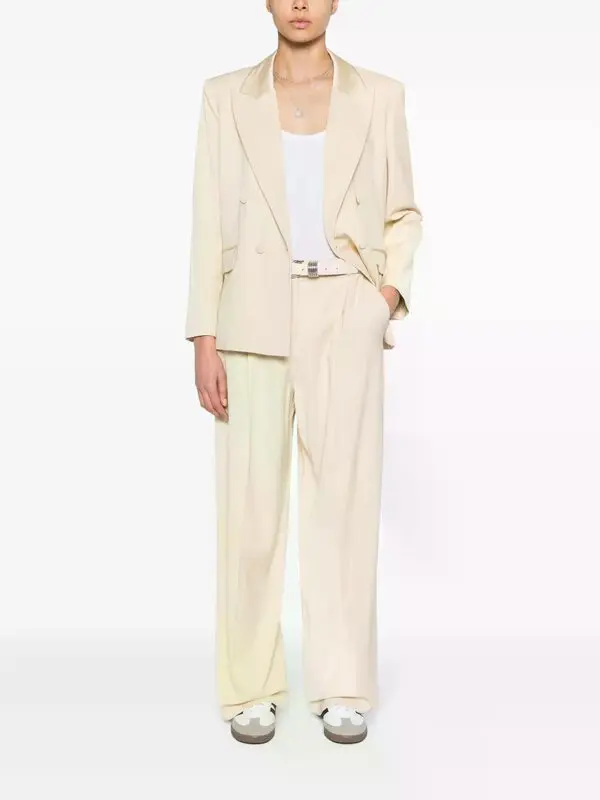 Ba&sh Grace Double-breasted Blazer - Neutrals