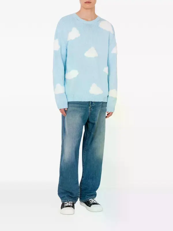 Moschino Sweater With Cloud Motif