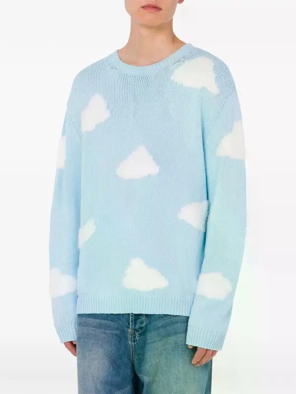 Moschino Sweater With Cloud Motif