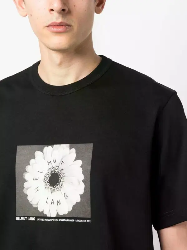 Helmut Lang Photograph-print Cotton T-shirt