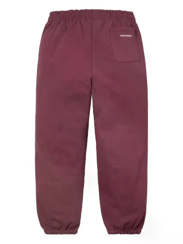 Supreme Logo-detail Track Pants - Red