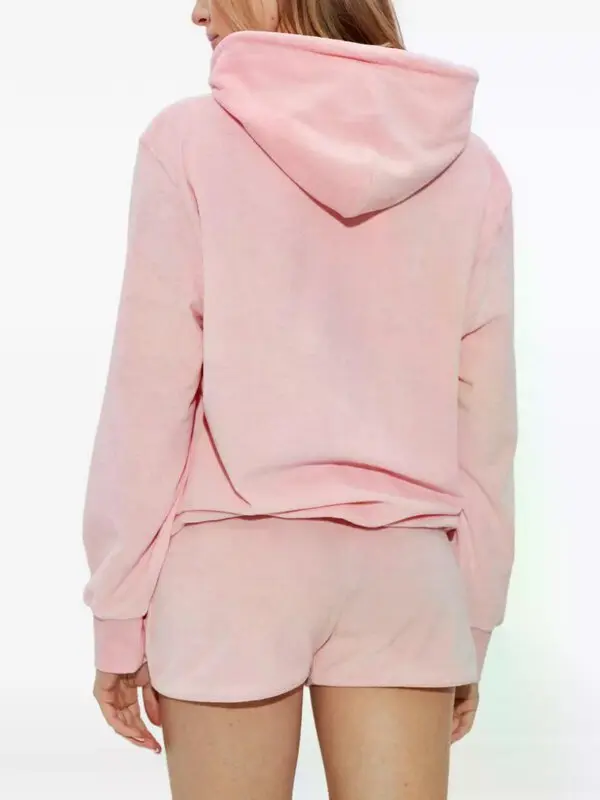 Hunza G Terry Towelling Hoodie