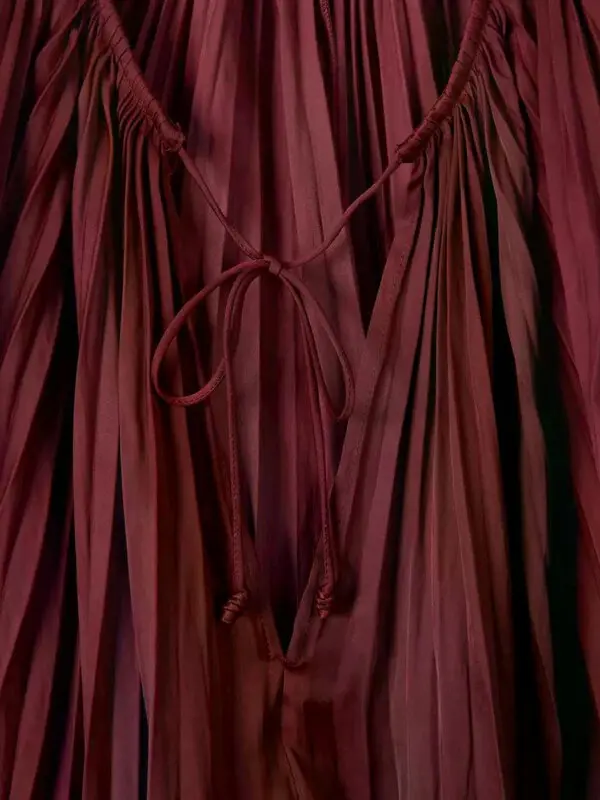 Ulla Johnson Electra Pleated Blouse