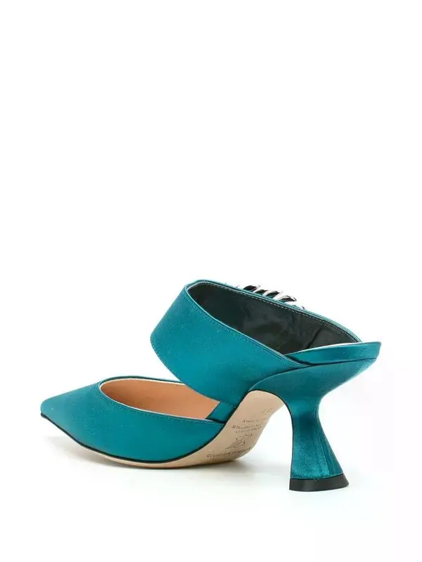 NICHOLAS KIRKWOOD Embellished Mules - Blue