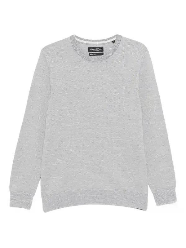 Marc O'polo Long-sleeved Crew Neck Sweatshirt - Grey