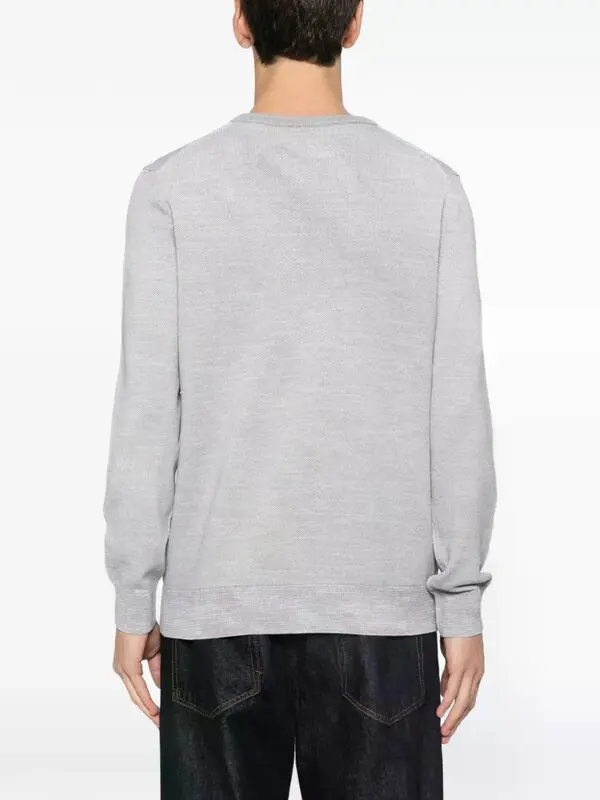 Marc O'polo Long-sleeved Crew Neck Sweatshirt - Grey