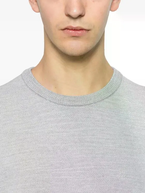 Marc O'polo Long-sleeved Crew Neck Sweatshirt - Grey