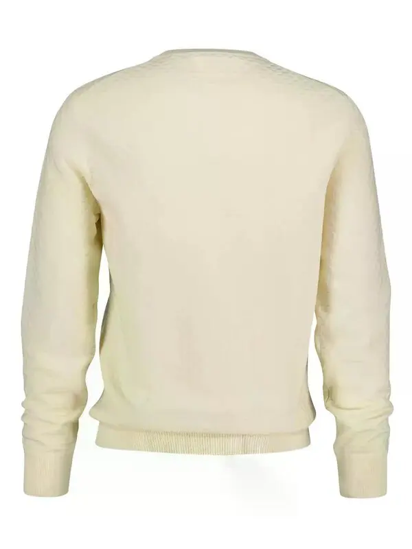 Gant Textured Crew-neck Sweater