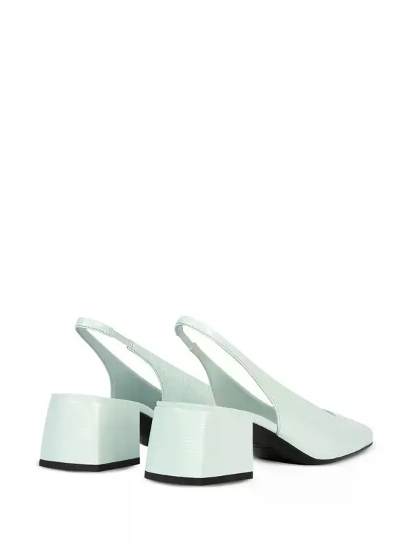 COURREGES Ac Slingback Pumps - Green