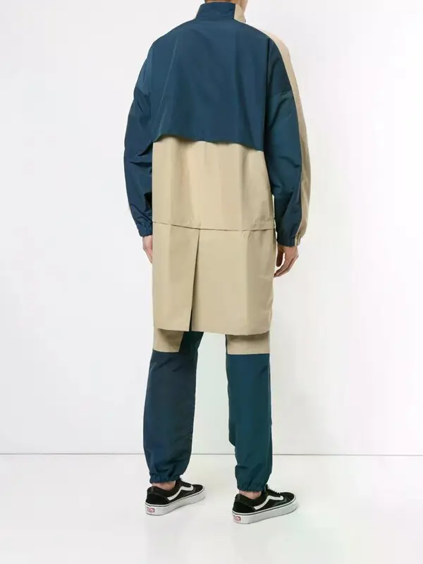 JOHNUNDERCOVER Two Tone Panelled Jacket