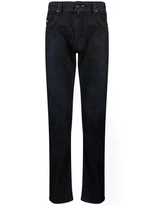 TRAMAROSSA Mid-rise Straight-leg Jeans - Blue