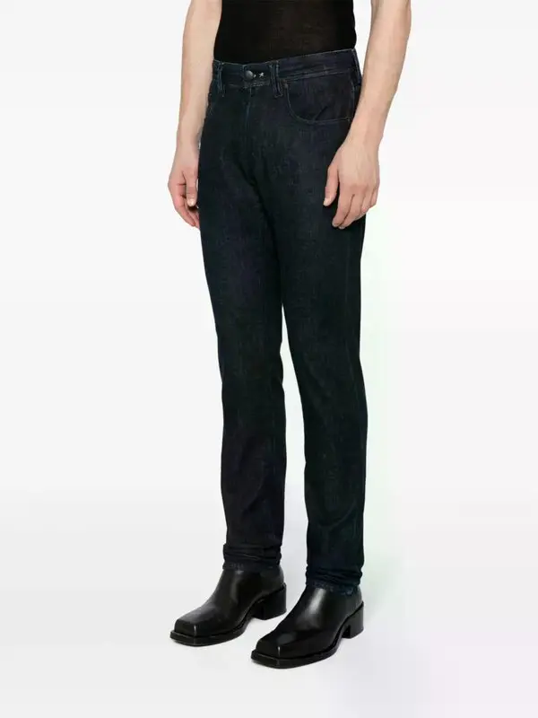 TRAMAROSSA Mid-rise Straight-leg Jeans - Blue