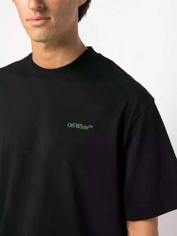 Off-White Logo-embroidered T-shirt