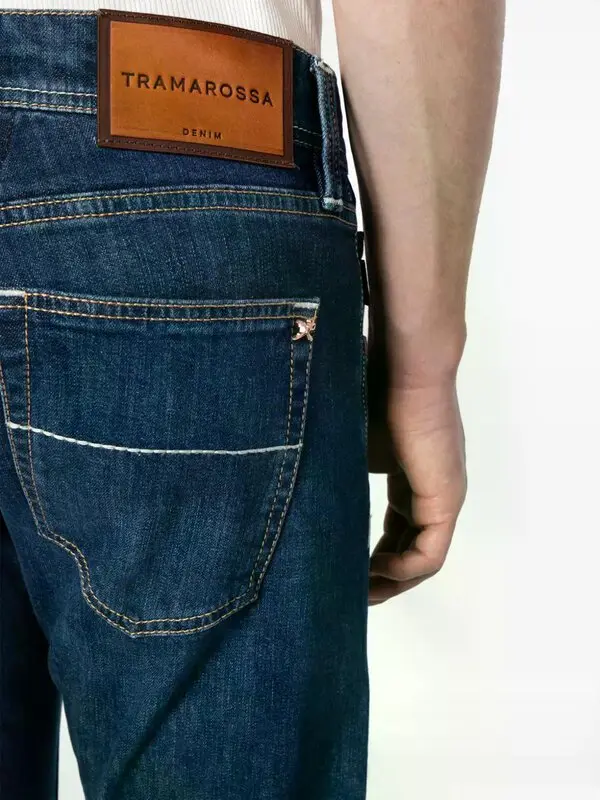 TRAMAROSSA Mid-rise Straight-leg Jeans