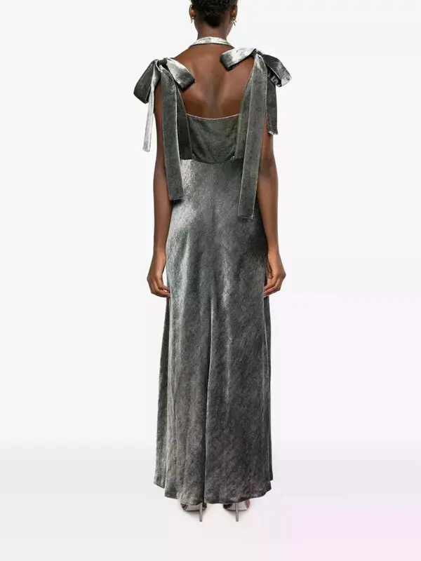 Alberta Ferretti Velvet Gown