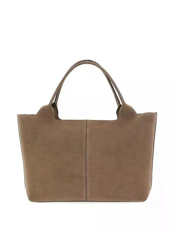 TOD'S Appliqué Detail Tote Bag - Neutrals
