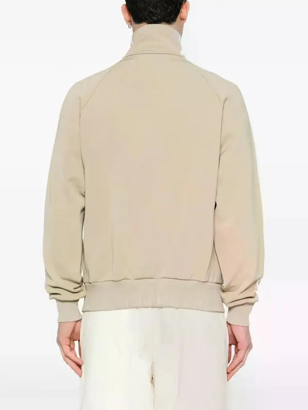 Y3 3-stripes Logo Zip-up Sweatshirt
