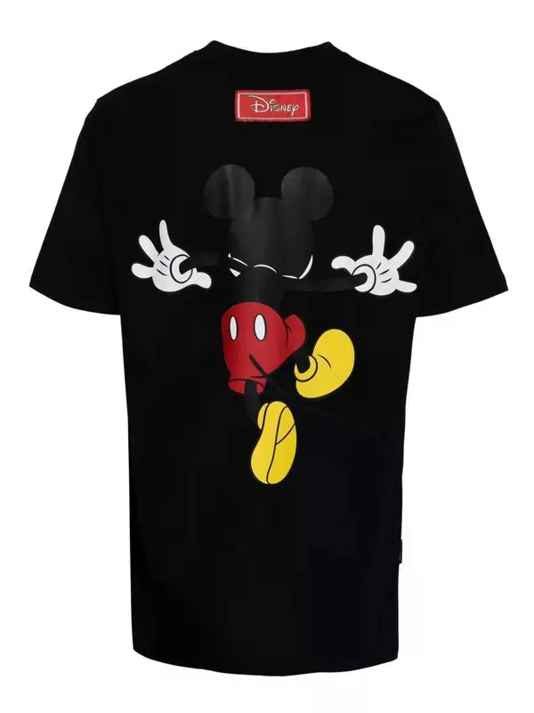 FAMILY FIRST Mickey Mouse-print Cotton T-shirt