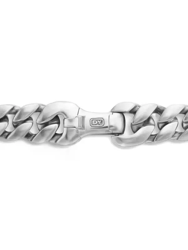 David Yurman Sterling Curb Chain Necklace