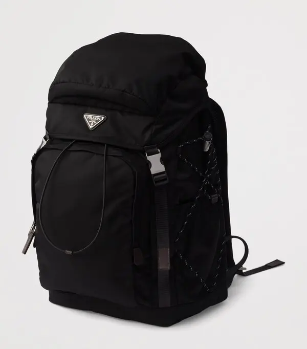Prada Re-nylon And Leather Backpack